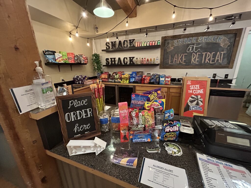 Snack Shack - Lake Retreat Camp